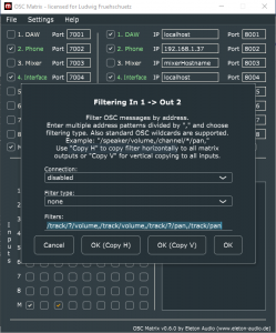OSC Matrix – Eleton Audiotechnik