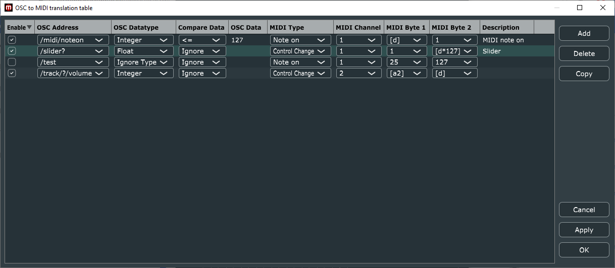 OSC Matrix – Eleton Audiotechnik
